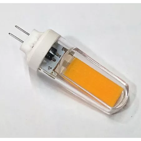 Żarówka diodowa COB LED G4 3W zimna lub ciepła 230V 17mm x 45mm